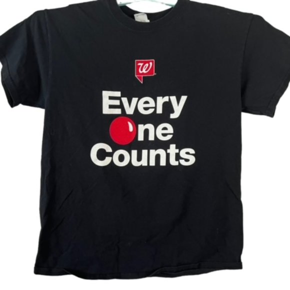 Gildan | Shirts | Walgreens Red Nose Day Employee T Shirt Uniform Size ...